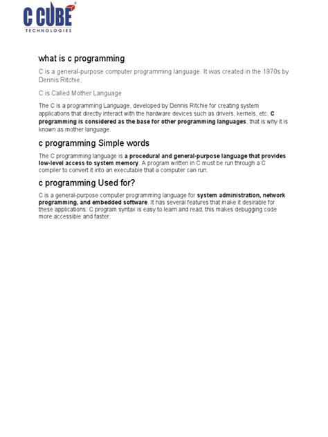 C And C Language 3 Pdf Boolean Data Type Data Type