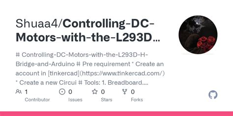github shuaa4 controlling dc motors with the l293d h bridge and