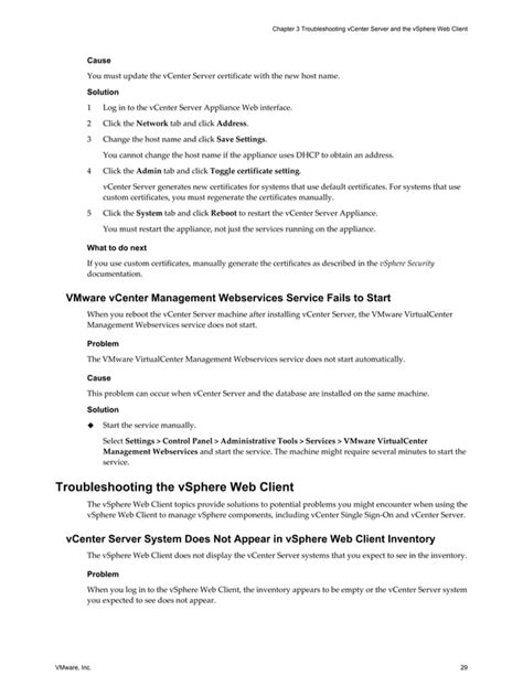 Vsphere Esxi Vcenter Server 55 Troubleshooting Guide Pdf