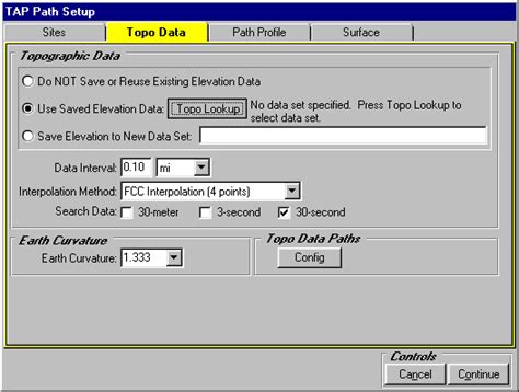Elevation Data With Non Uniform Spacing