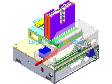 CNC Lathe Automatic Loading Machine Uninterrupted Automatic Feeding SolidWorks Mechanical