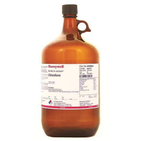 Honeywell Burdick And Jackson Chloroform 4l Hplc Grade Chcl3 Pk4