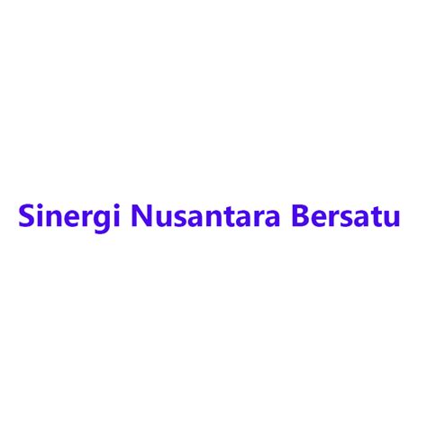 Sinergi Nusantara Bersatu