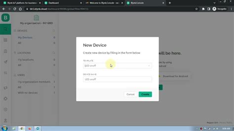 Blynk With Node Mcu For Controlling Led Step By Step Youtube