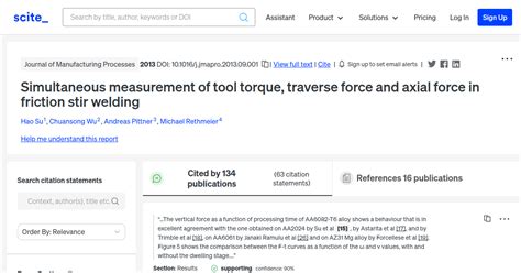 Simultaneous Measurement Of Tool Torque Traverse Force And Axial Force In Friction Stir Welding