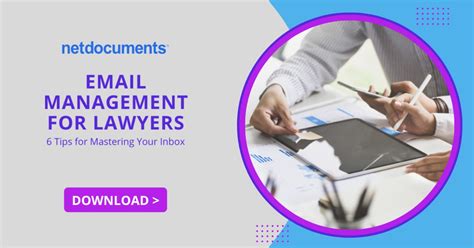 Netdocuments On Linkedin 6 Email Management Tips For Lawyers Netdocuments