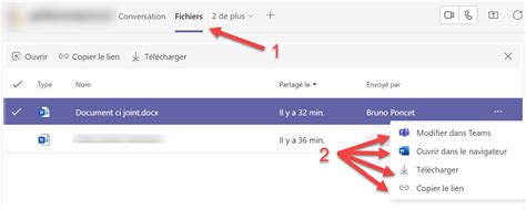 Comment partager un fichier dans une conversation sur Microsoft Teams