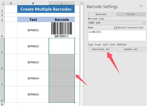 How To Create Print Barcode Labels In Excel Free Add In Download No