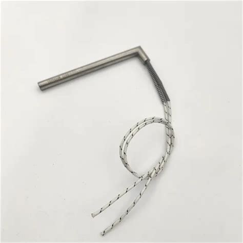 L Shape Cartridge Heater 110v 220v 400w 500w Rod Heating Element With