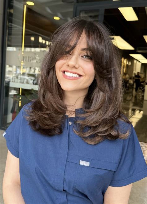 The Ultimate Guide For Curtain Bangs On Medium Hair In 2025 Bangs