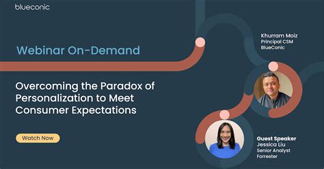 Overcoming The Paradox Of Personalization To Meet Consumer Expectations Blueconic