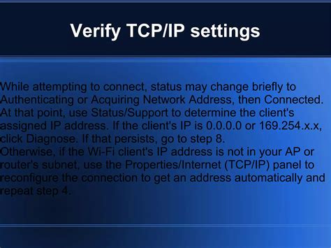 How To Troubleshoot Wireless Connection Problems Ppt