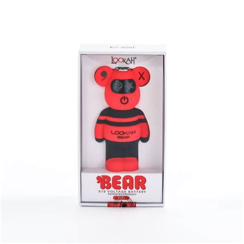 Lookah Bear 500mah Variable Voltage 510 Battery Red