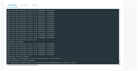 Docker Hub Builds No Space Left On Device Docker Hub Docker