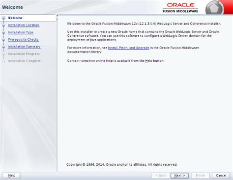 oracle base oracle weblogic server wls 12cr1 12 1 3 installation