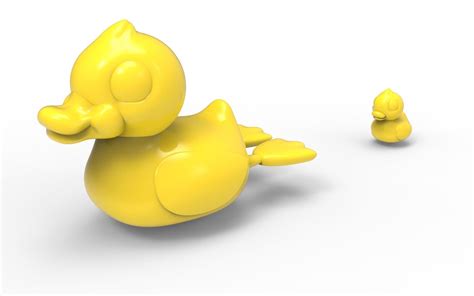 Duckie 3d Model 3d Printable Cgtrader