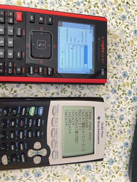 Help With Texas Instruments Why Cant The Nspire Calculate This Recursive Formula Whereas The