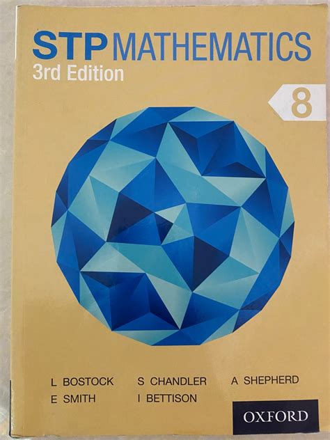 Igcse Stp Mathematics Year 8 Hobbies And Toys Books And Magazines Textbooks On Carousell