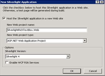 How To Create Silverlight Rich Text Box Using Visual Studio 2010