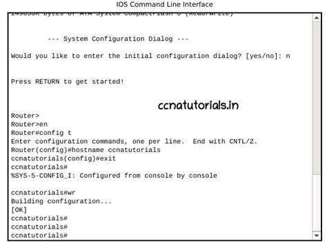 Command Line Interface Cli In Cisco Ios Explained Ccna Tutorials