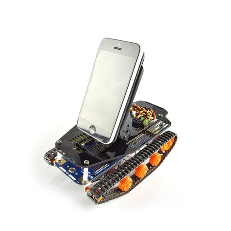 Dfrobotshop ローバーv2 Arduino互換 トラック型ロボット（スマートフォン用キット） Robotshop