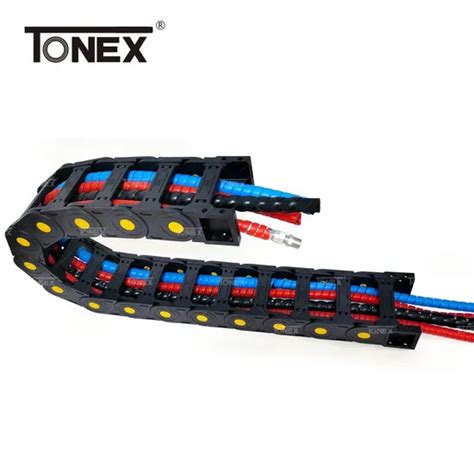 Plastic Openable Cnc Machine Tool Cable Drag Chain Track Cable Carrier For Cnc Machine Cable