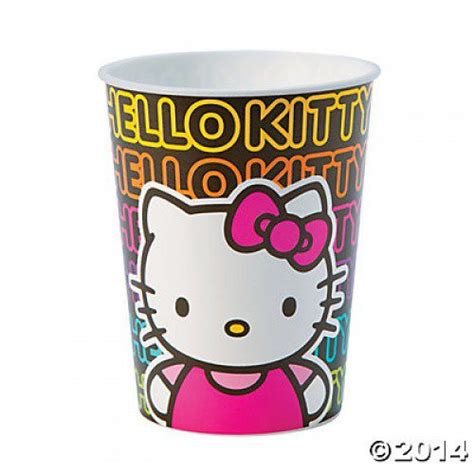 Hello Kitty Tween Paper Cup Hot Or Cold 8 Pack Best Party Supplies Store In Nigeria