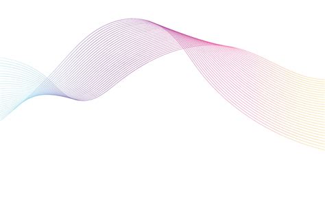 Abstract Background With Colorful Wavy Lines White Background Abstract Gradient Background