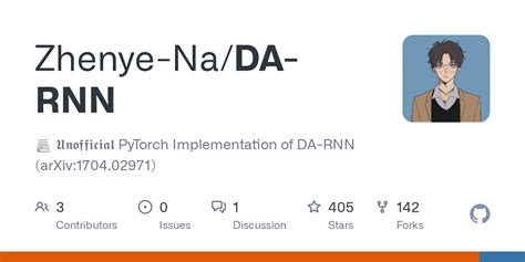 GitHub Zhenye Na DA RNN 𝖀𝖓𝖔𝖋𝖋𝖎𝖈𝖎𝖆𝖑 PyTorch Implementation of DA RNN arXiv