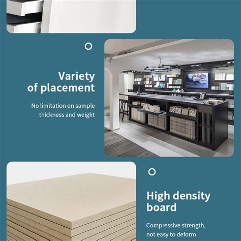 Tile Drawer Display Tile Board No Border Drawer Display Frame YiDuDisplay