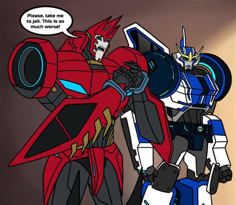 Sideswipe At The Autobot Police Academy By Melspyrose On Deviantart