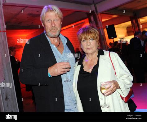 Swedish Actor Rolf Lassgård And German Actress Hannelore Hoger Attend Medianight 12 In Berlin