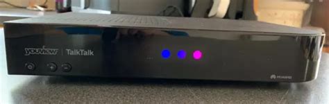 Talktalk Router Huawei Model Dn372t Black £35 00 Picclick Uk