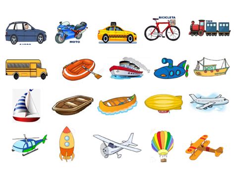 Medios De Transporte Terrestre Acuatico Y Aereo Pdf