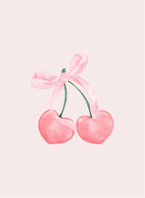Affiche Coquette Affiche Coquette Cerise Art Coquette Imprimable