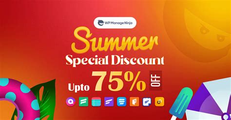 Wpmanageninja Summer Special Discounts At Up To 75 Off