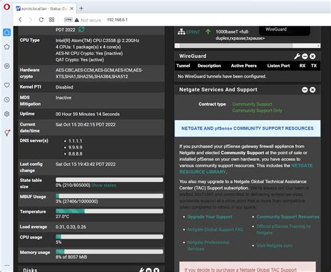 Netgate 6100 Temps Netgate Forum