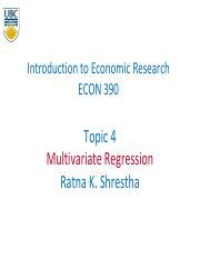 Understanding Omitted Variable Bias in Regression | Course Hero