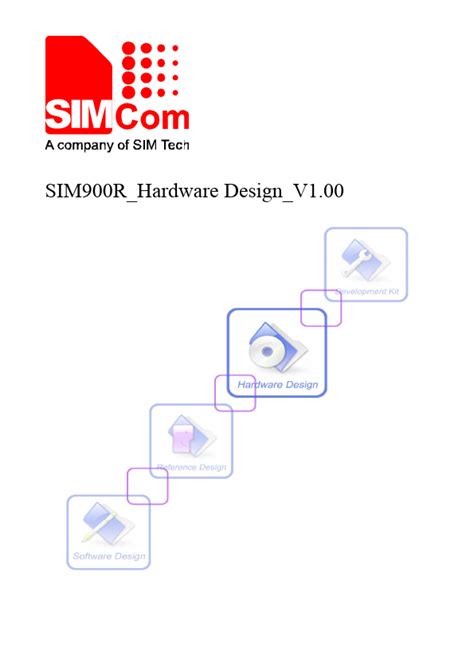 Sim900r Sim900r 1 Hardware Design Simcom