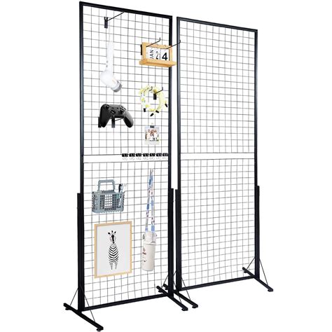 Vevor 2 X 56 Grid Wall Panels Tower 2 Packs Wire Gridwall Display