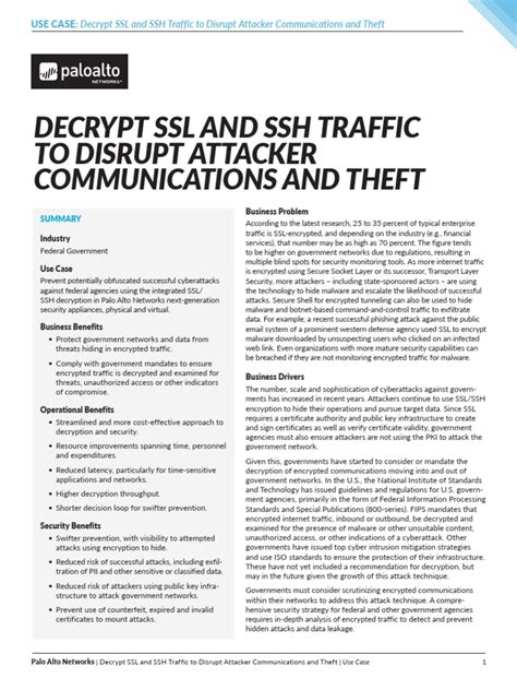 decrypt ssl and ssh traffic pdf transport layer security proxy server