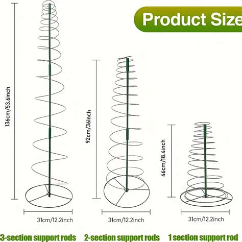 1 2pcs Green Metal Garden Trellis For Climbing Plants Expandable Pea
