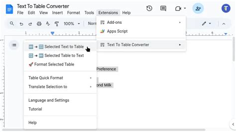 Convert Text To Table Text To Table Converter