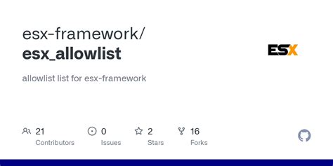 Esx Allowlist Fxmanifest Lua At Main · Esx Framework Esx Allowlist · Github
