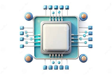 Ai Powered Circuit Frame Concept As A Clean Border Frame Featuring Intricate Digital Circuits On
