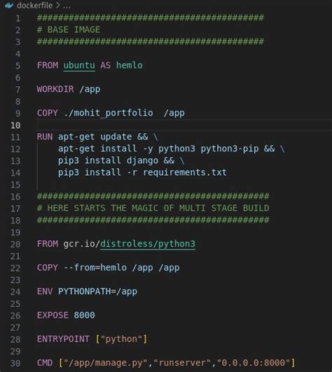 Nitin Mehta On Linkedin Docker Containerization Devops Multistagebuilds Techskills…