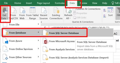 Sql Server After Updating Excel I M No Longer Able To Get The Data Using A SQL Query Stack