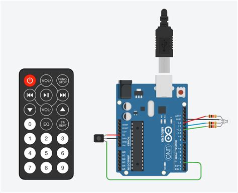 ir remote to control rgb led light by shiva kiran medium
