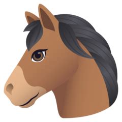 🐴马头emoji高清大图与unicode信息 Emoji表情符号词典 📓 Emojiall中文官方网站