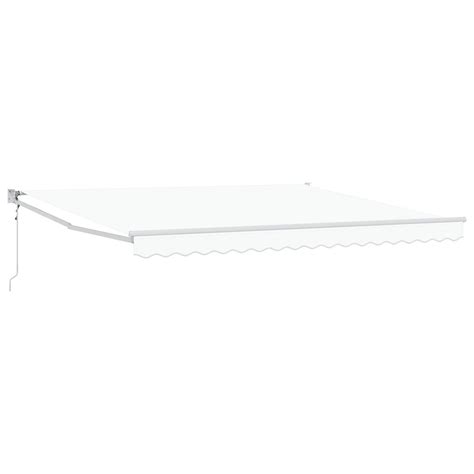 Markiza Chowana Vidaxl Biała 400x300 Cm Vidaxl Sklep Empikcom